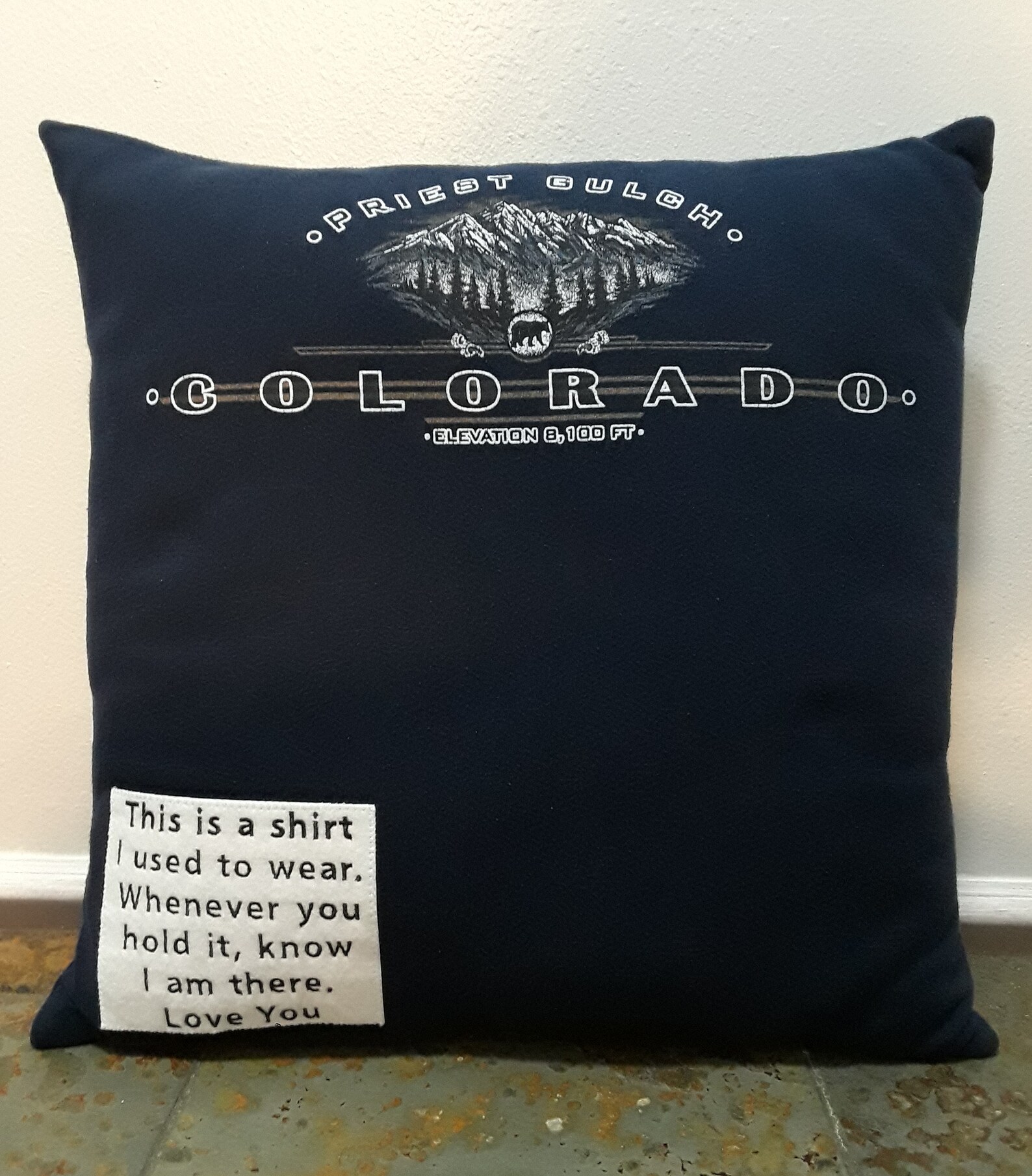 Memory Pillow T-shirt Pillow Sweatshirt Pillow Throw - Etsy