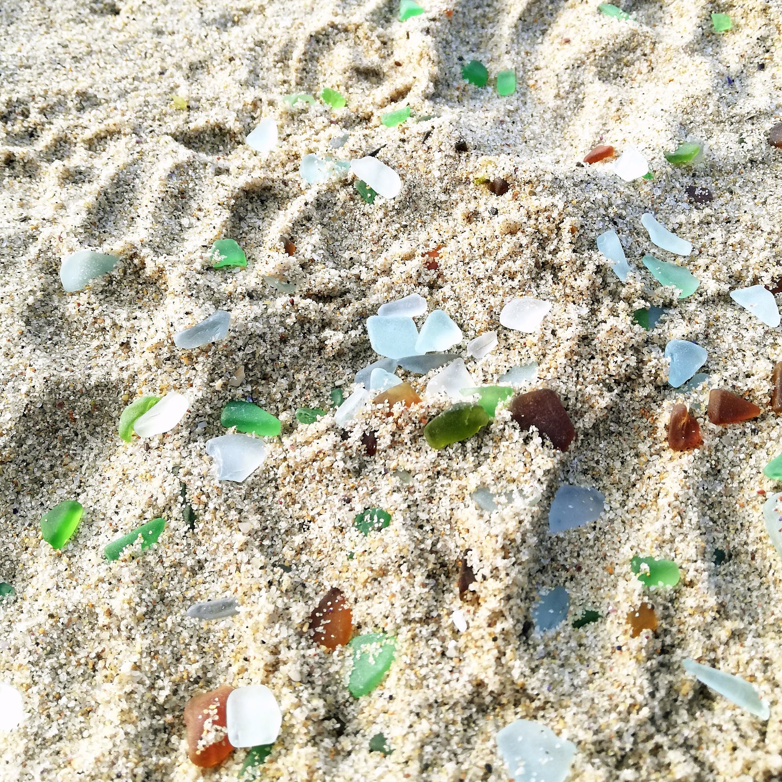 Sea Glass Small 50-500 Lot Bulk Real Beach Glass Mosaic Sea - Etsy Canada