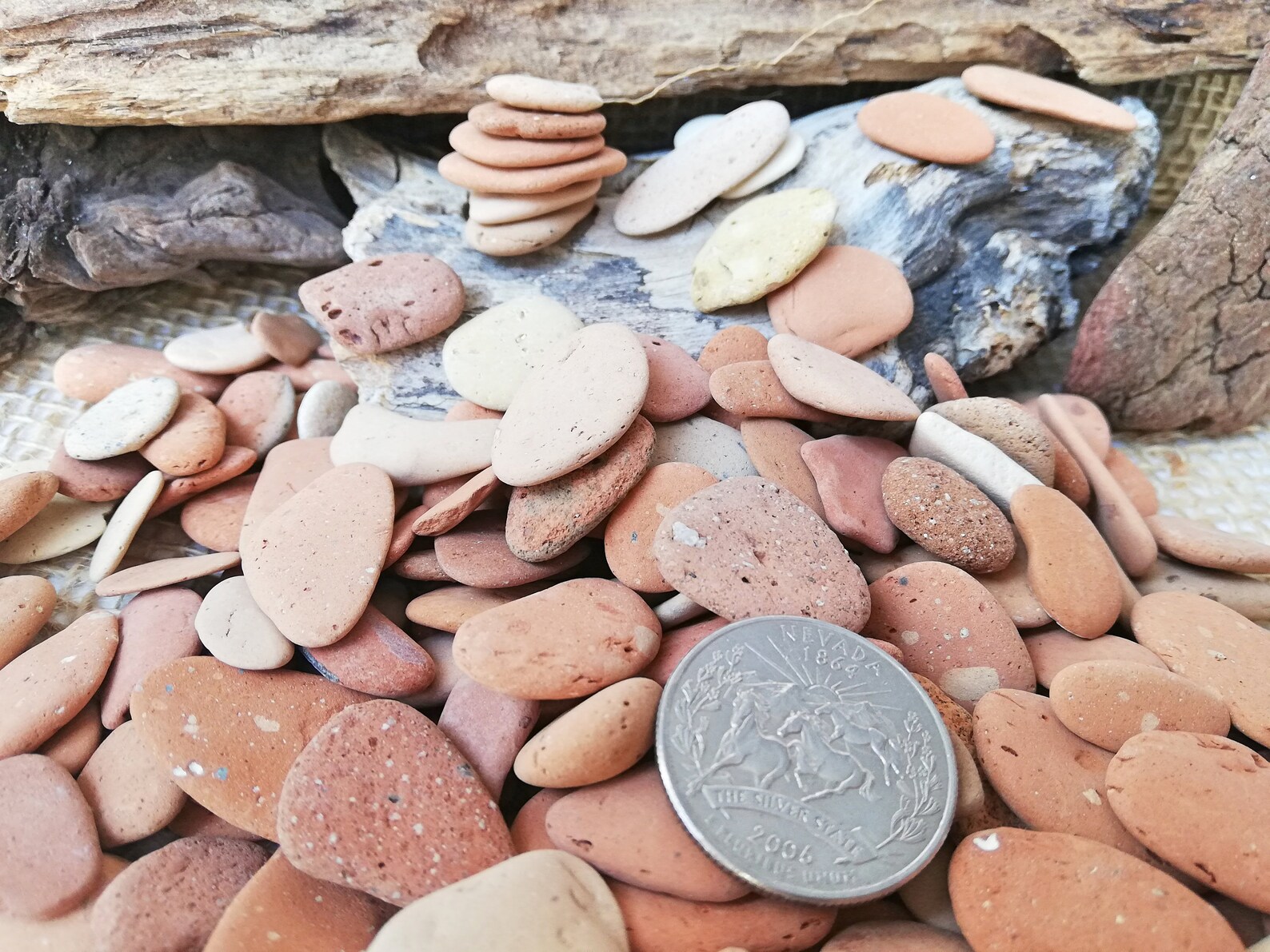 Bulk Lot 50 150 Flat Sea Terracotta Beach Pottery Craft | Etsy