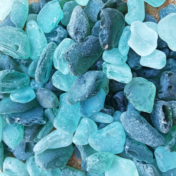 Turquoise Sea Glass - Etsy