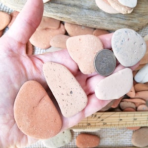Bulk Lot 15 - 45 Sea Flat Terracotta Beach Pottery Craft Mosaic Supply ...