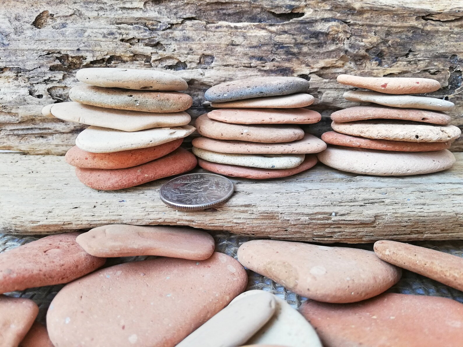 Bulk Lot 15 45 Sea Flat Terracotta Beach Pottery Craft | Etsy