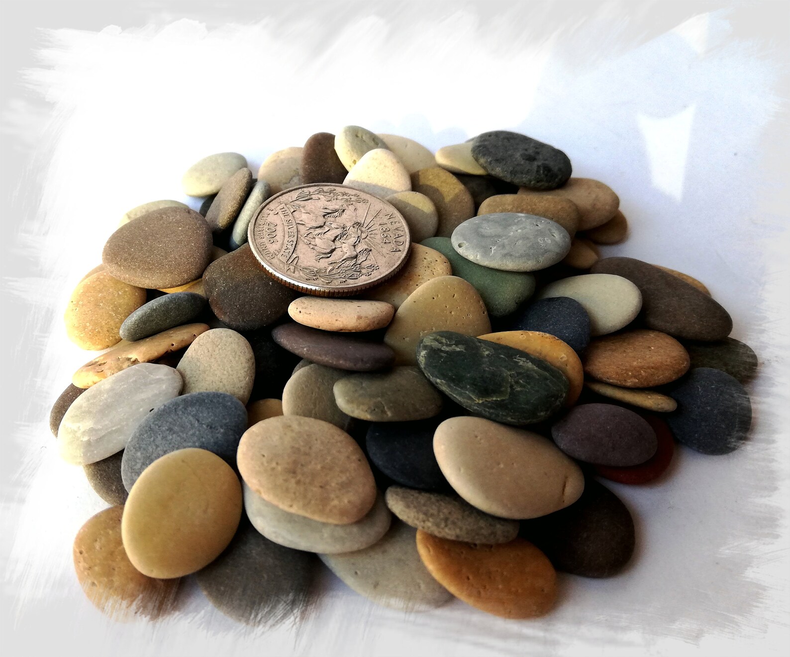 Beach Small Stones Lot 20-160 Set Pebbles Craft Natural Sea | Etsy