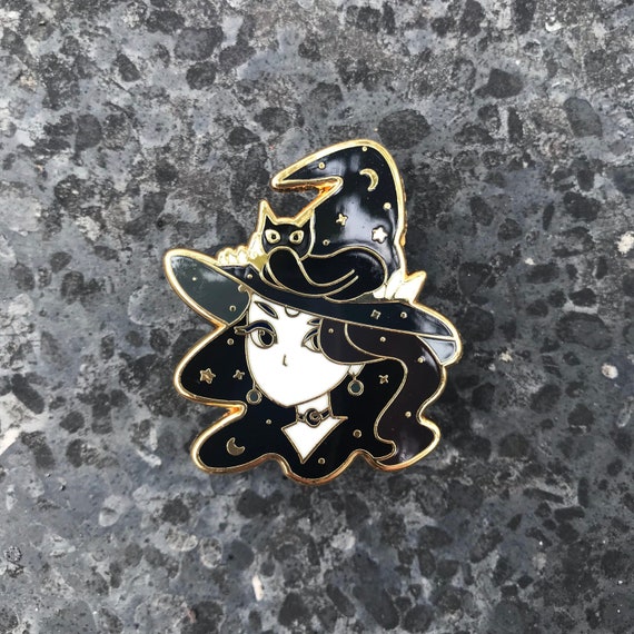 Medea Hard Gold Enamel Pin 1.5 Inches | Etsy