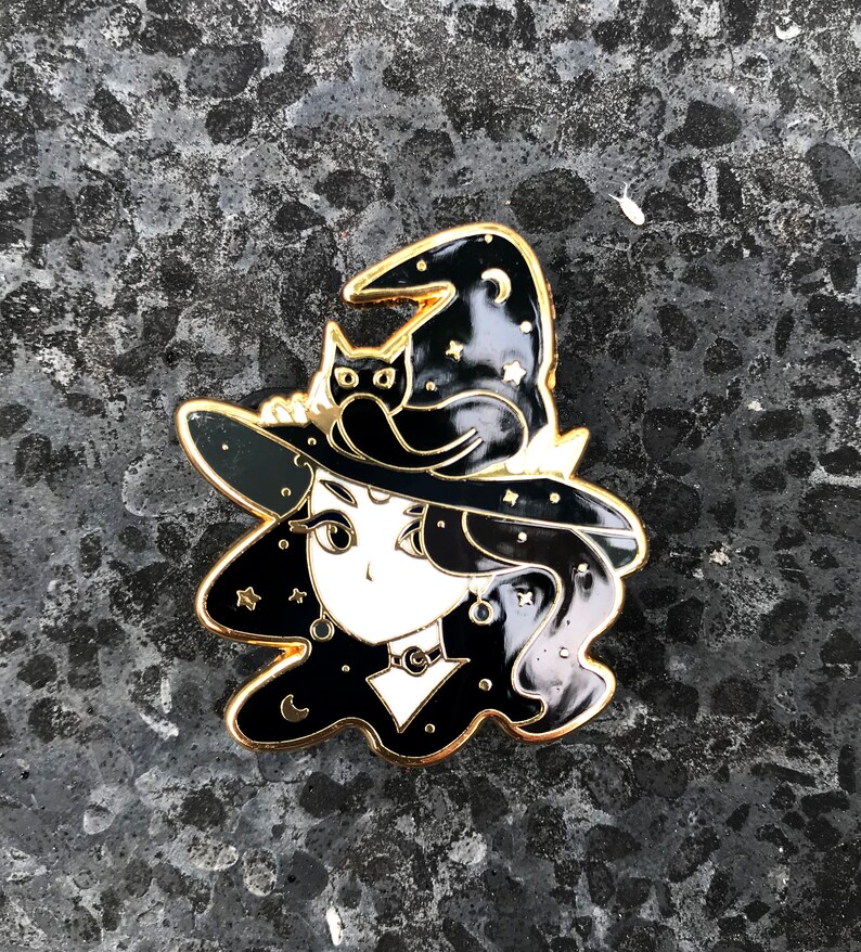 Medea Hard Gold Enamel Pin 1.5 Inches - Etsy