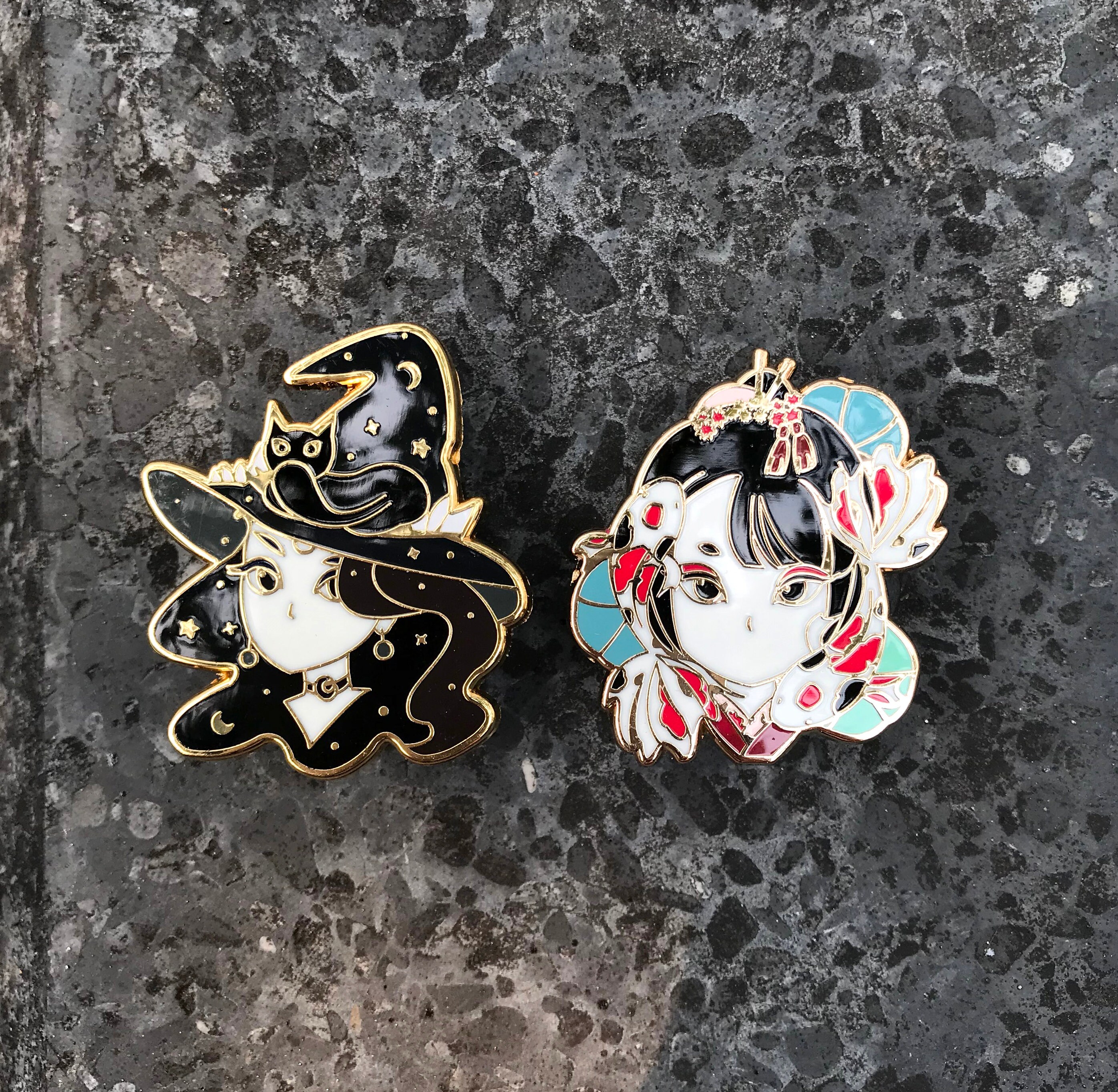 Medea Hard Gold Enamel Pin 1.5 Inches - Etsy