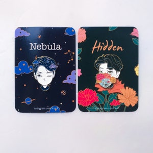 Nebula Gold Enamel Pin 1.4 Inches - Etsy