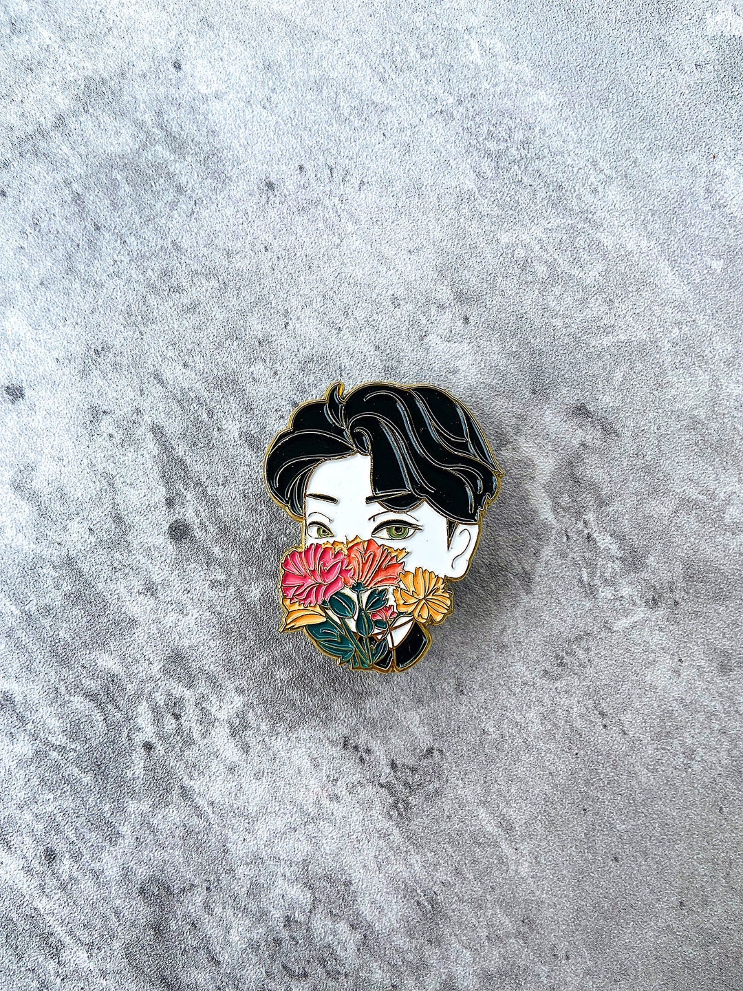 Hidden Gold Enamel Pin 1.4 Inches - Etsy