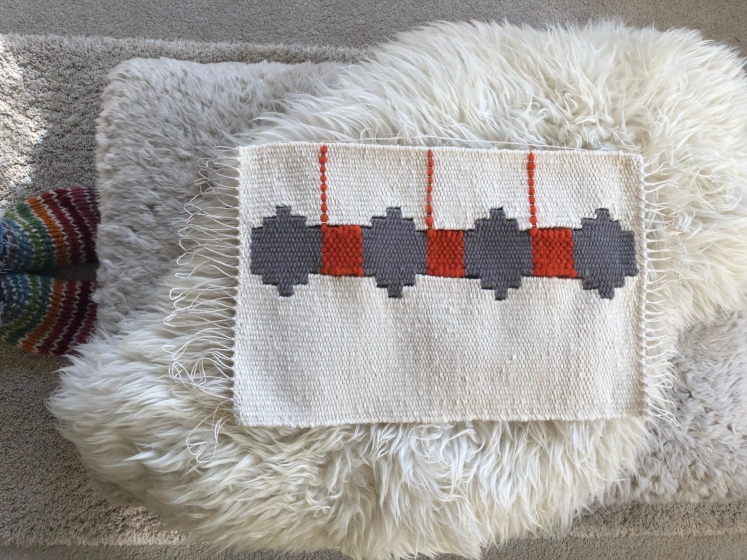 Large Woven Wall Hanging Fiber Art Tapestry - Etsy