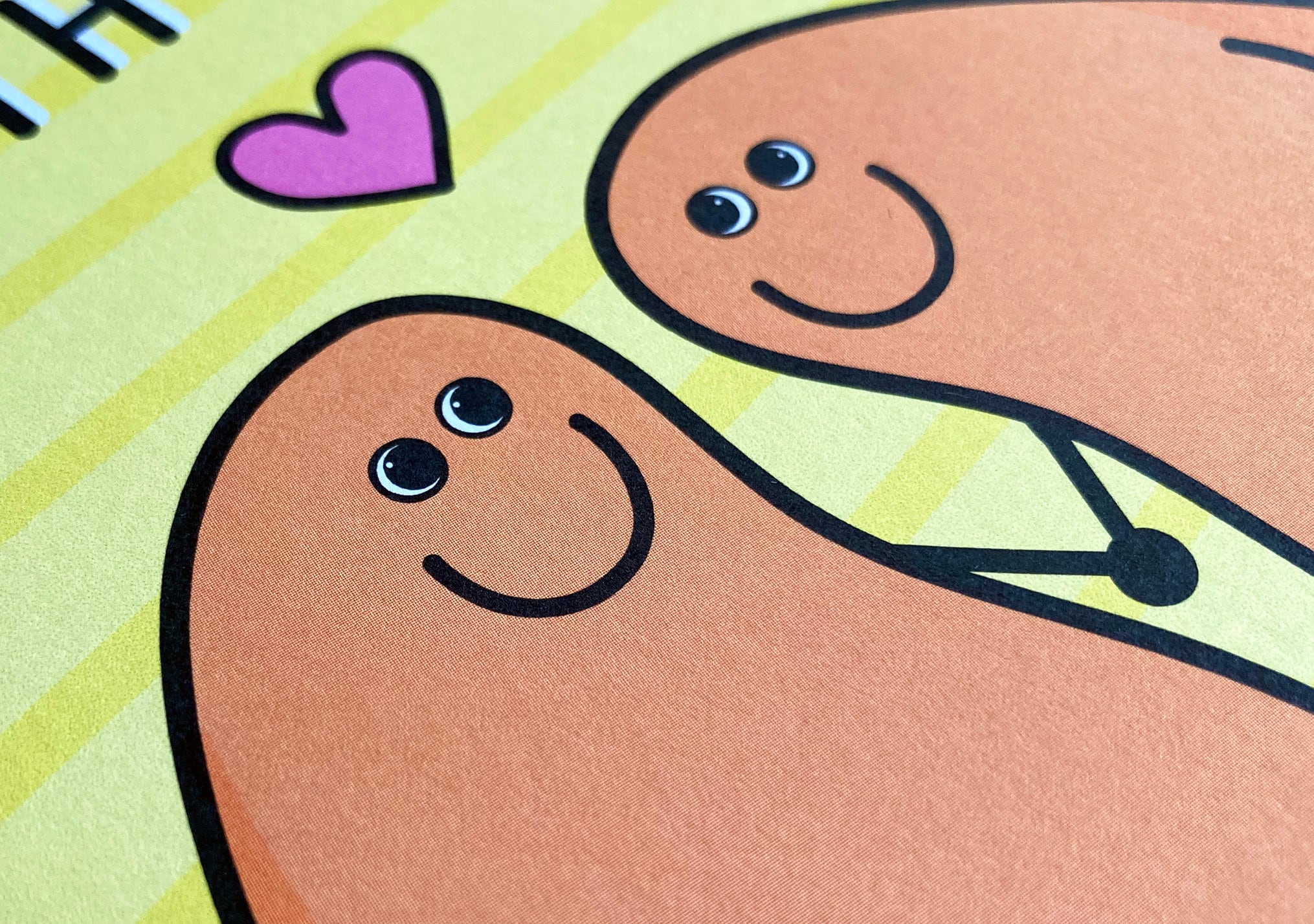 I Love Bean With You Greeting Card With Kraft Envelope // Bean Pun ...