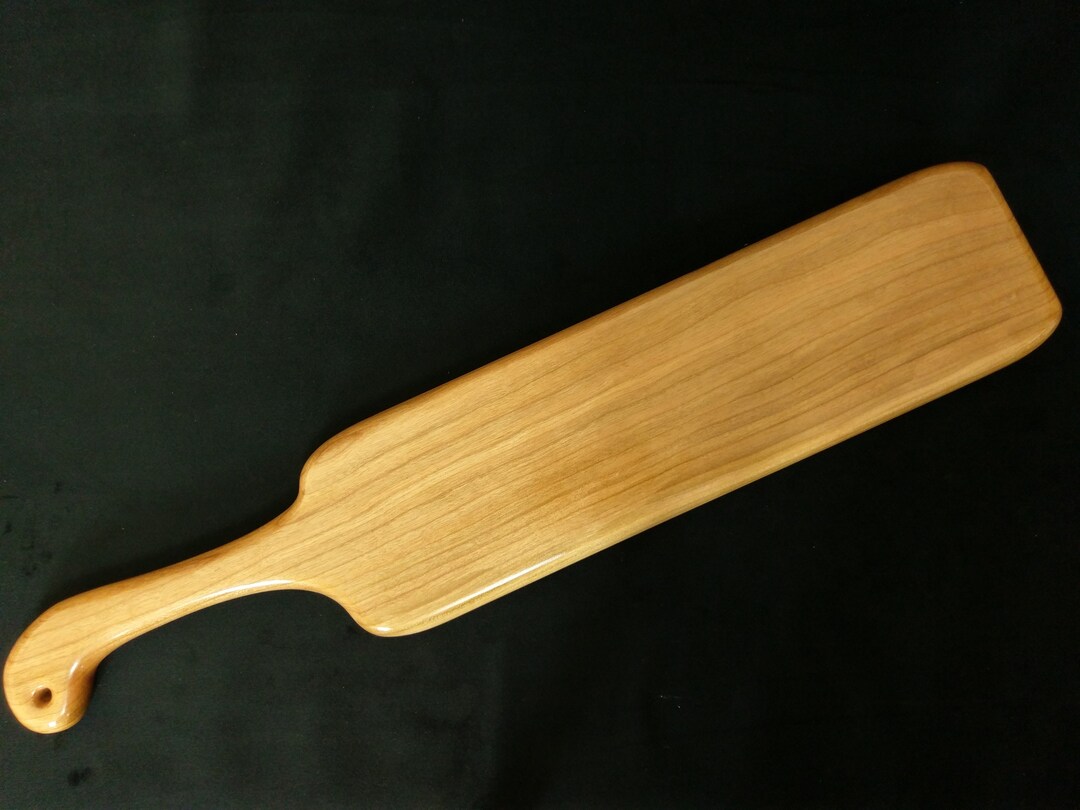 Large BDSM School Spanking Paddle in Cherry | Board of Education ...