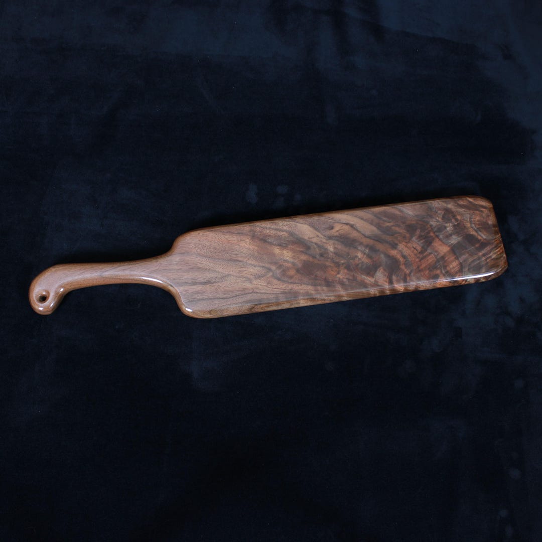 Large Walnut BDSM School Spanking Paddle | Board of Education | Wooden ...