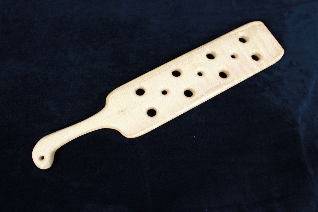 Large BDSM School Spanking Paddle in Oak | Board of Education ...