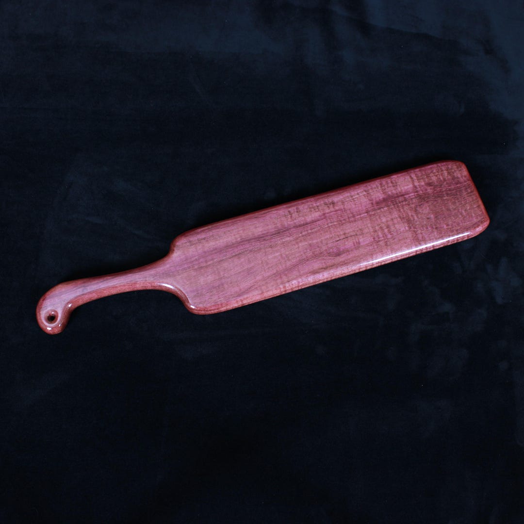 Large Purpleheart BDSM School Spanking Paddle | Board of Education ...