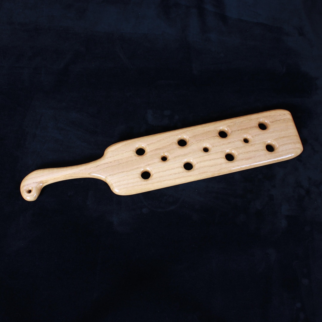Large BDSM School Spanking Paddle in Oak | Board of Education ...
