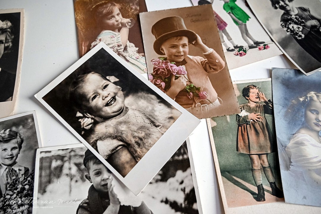 10 Vintage Post Cards, Postcards, Old Postcards, Mostly Children, Set of 10, RANDOM PICK - Etsy