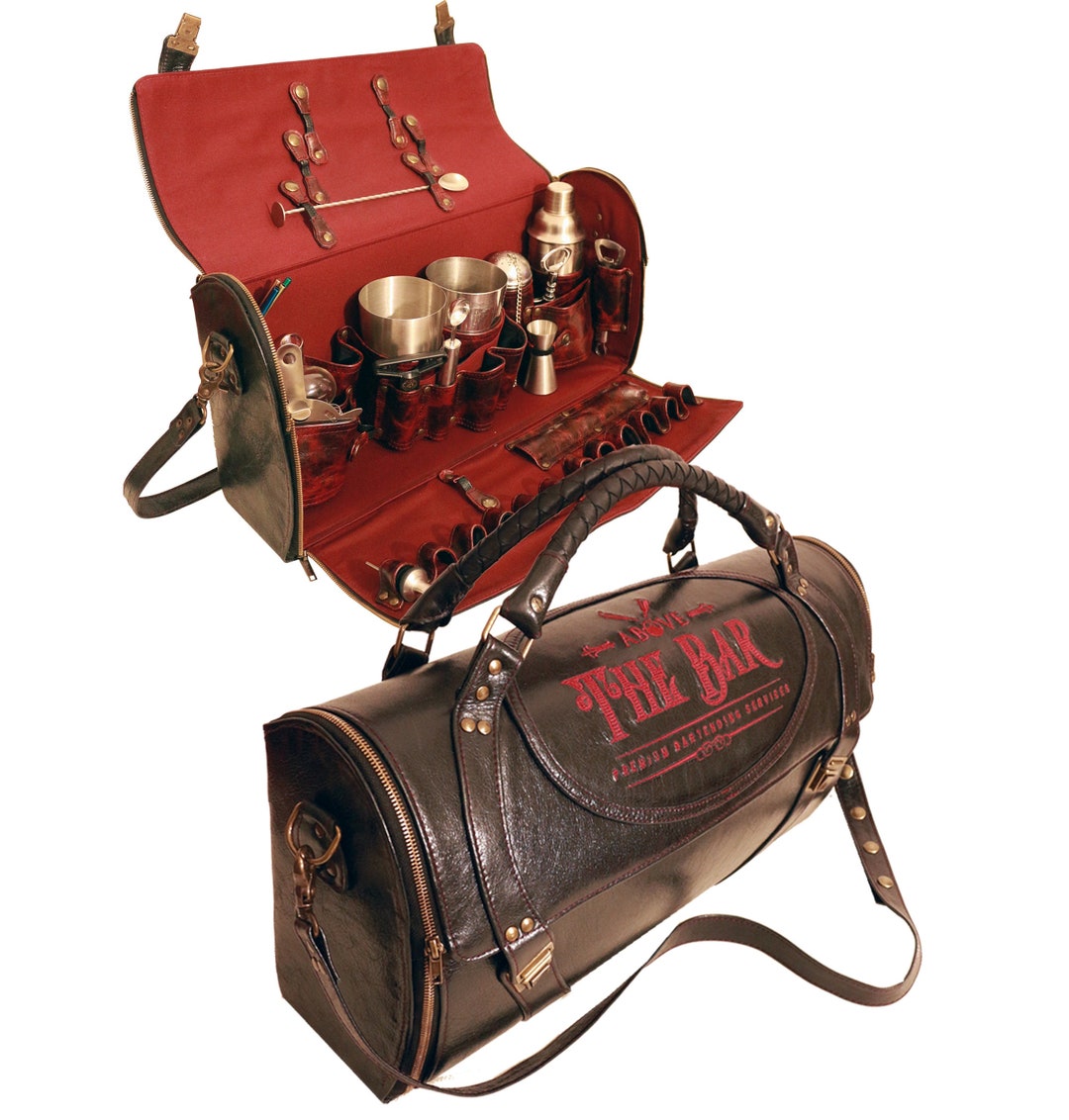 Bartender Bag Cocktail Bag Custom Made - Etsy