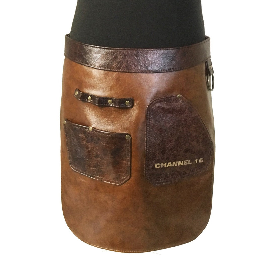 Bartender Apron Bartender Leather Apron Barmera Men Woman Barmaid ...