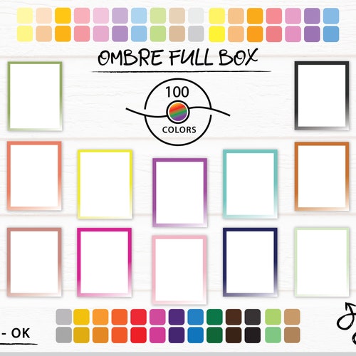SALE 100 CUPCAKE Clipart Rainbow Cupcake Planner Stickers | Etsy