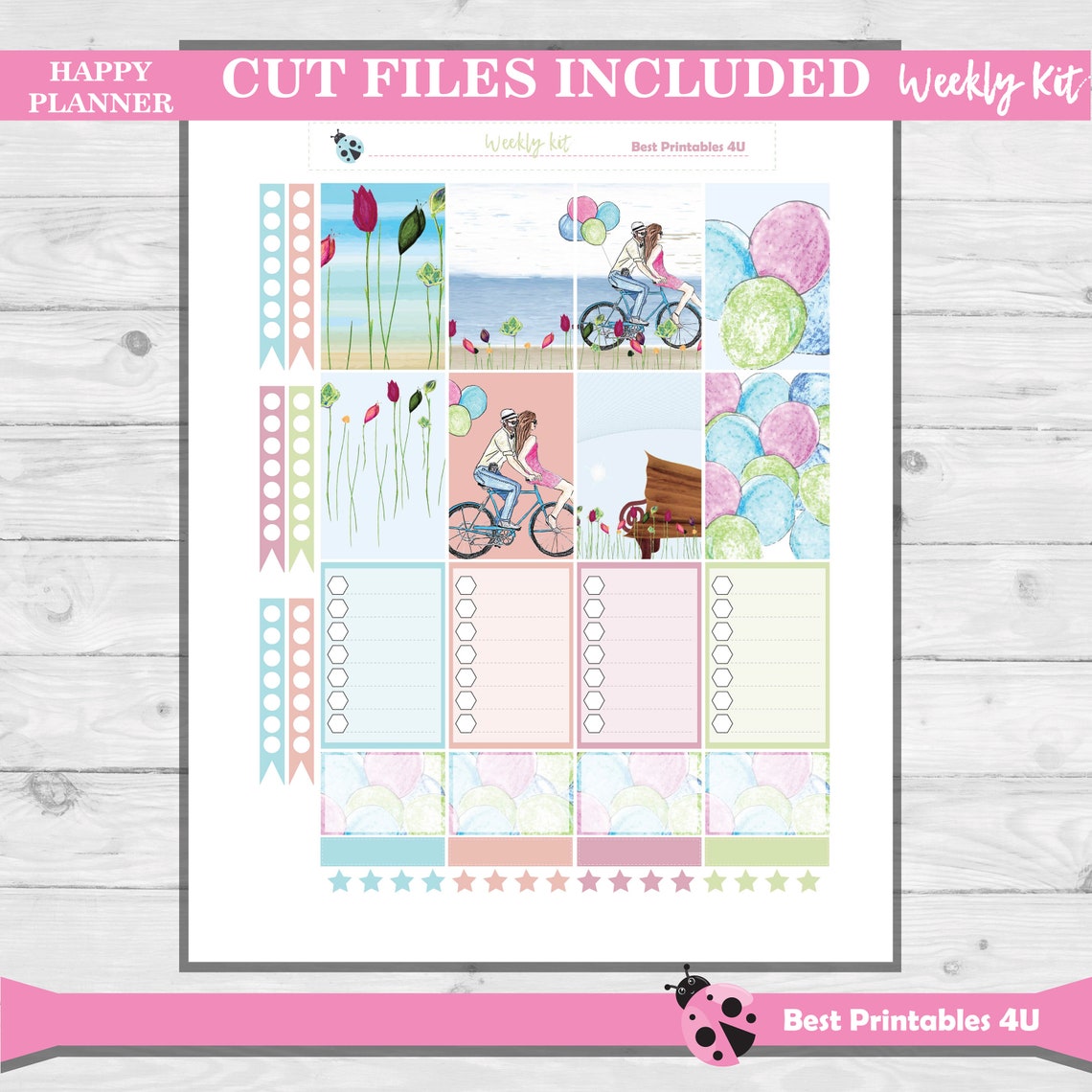 Classic Happy Planner Stickers Weekly Planner Stickers - Etsy