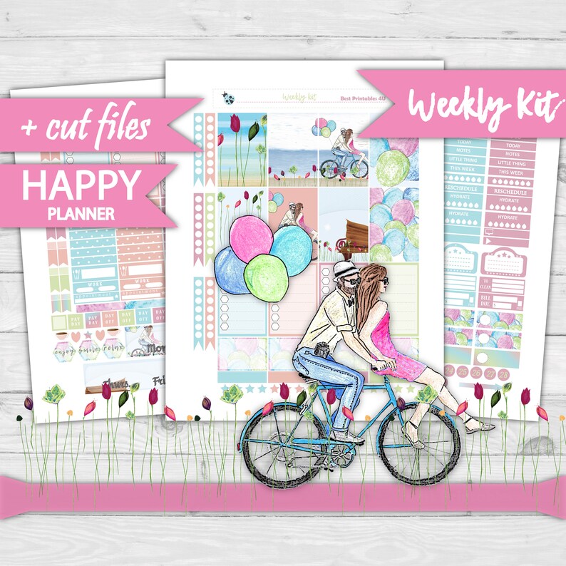 Classic Happy Planner Stickers Weekly Planner Stickers - Etsy