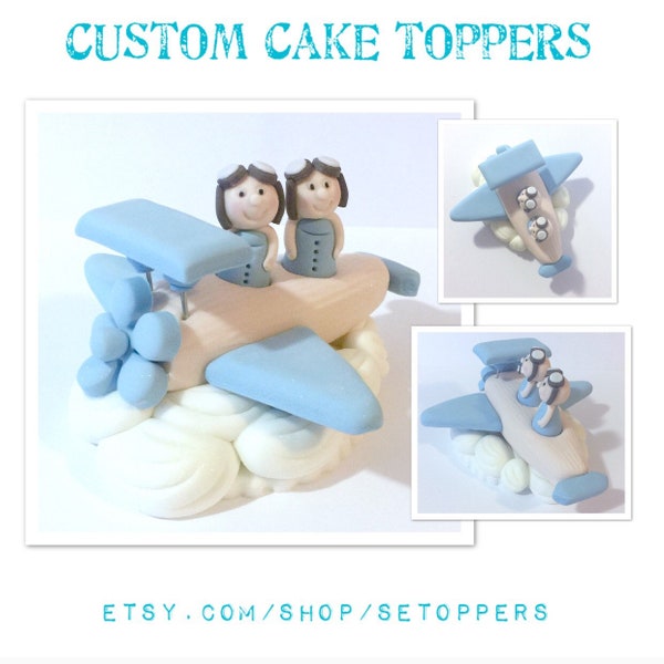 Plane Cake Topper - Etsy