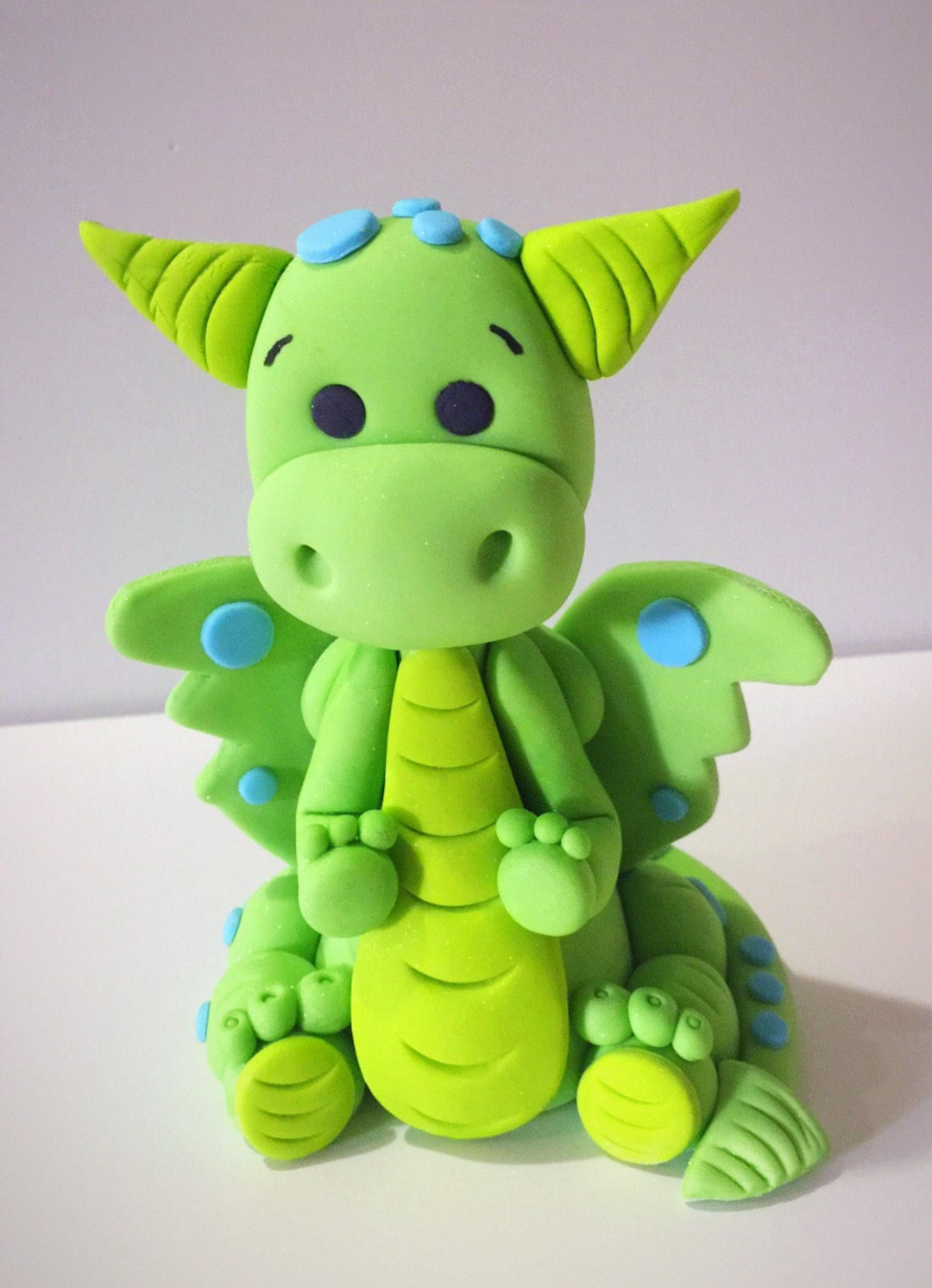 Dragon Cake Topper, Cake Topper Dragon,birthday Cake Topper, Fondant ...