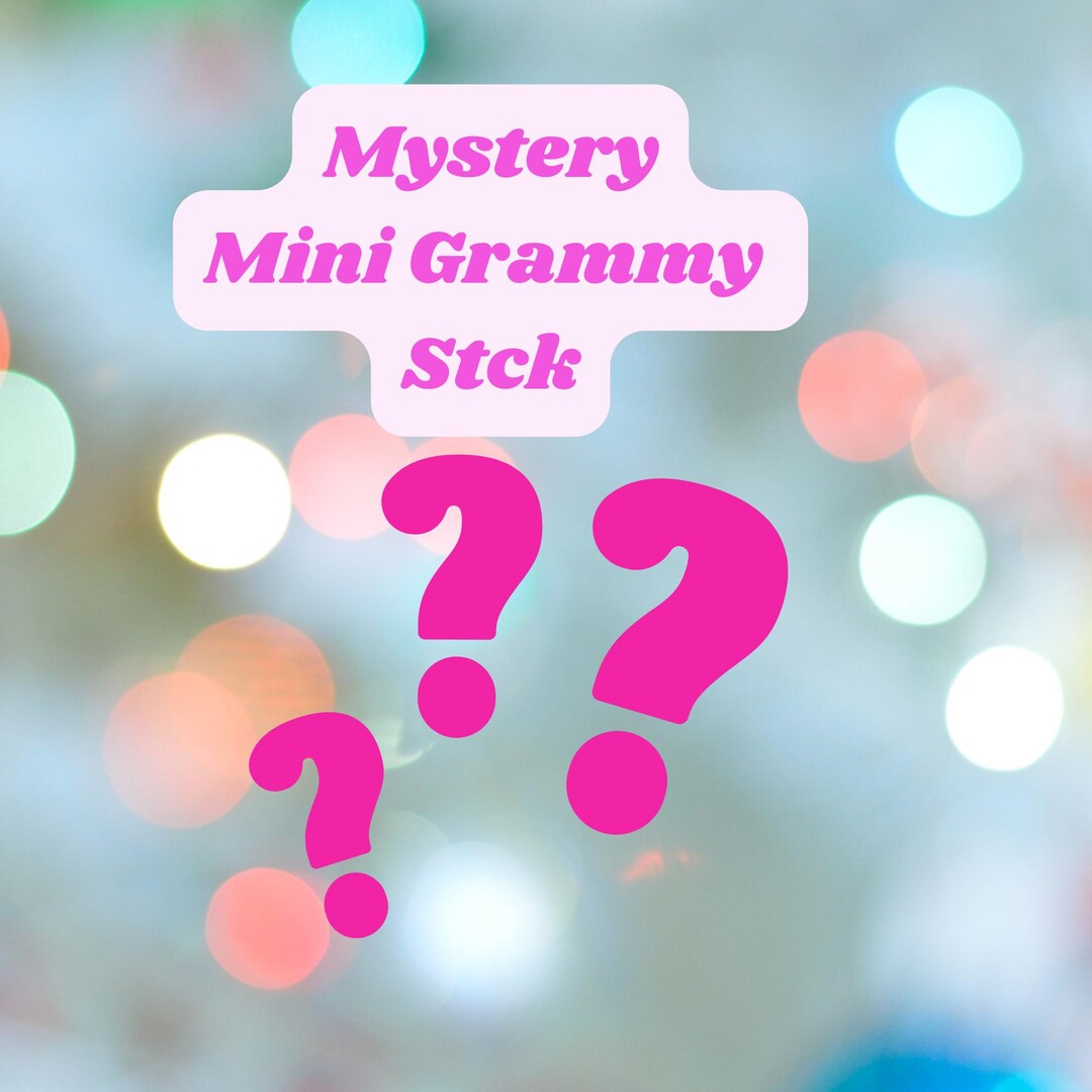 Mystery Mini Grammy Sticks You Will Get a Pair of Sticks - Etsy