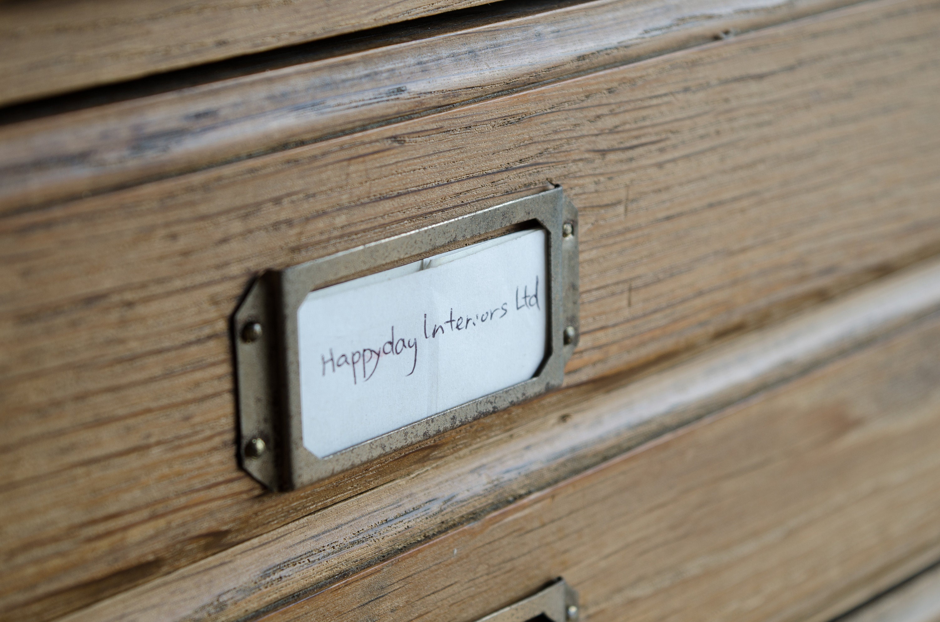 Rare Large French Oak Bank of Drawers / Chest of Drawers / Architect ...