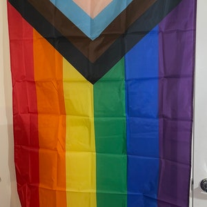 Progress Pride Flag 3x5ft - Etsy