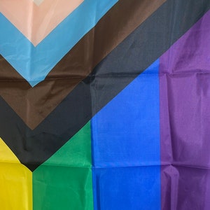 Progress Pride Flag 3x5ft - Etsy