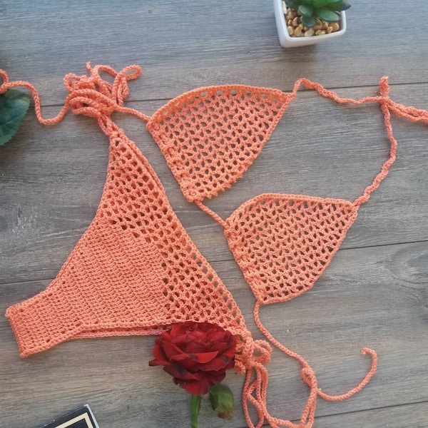 Sheer Bikini - Etsy