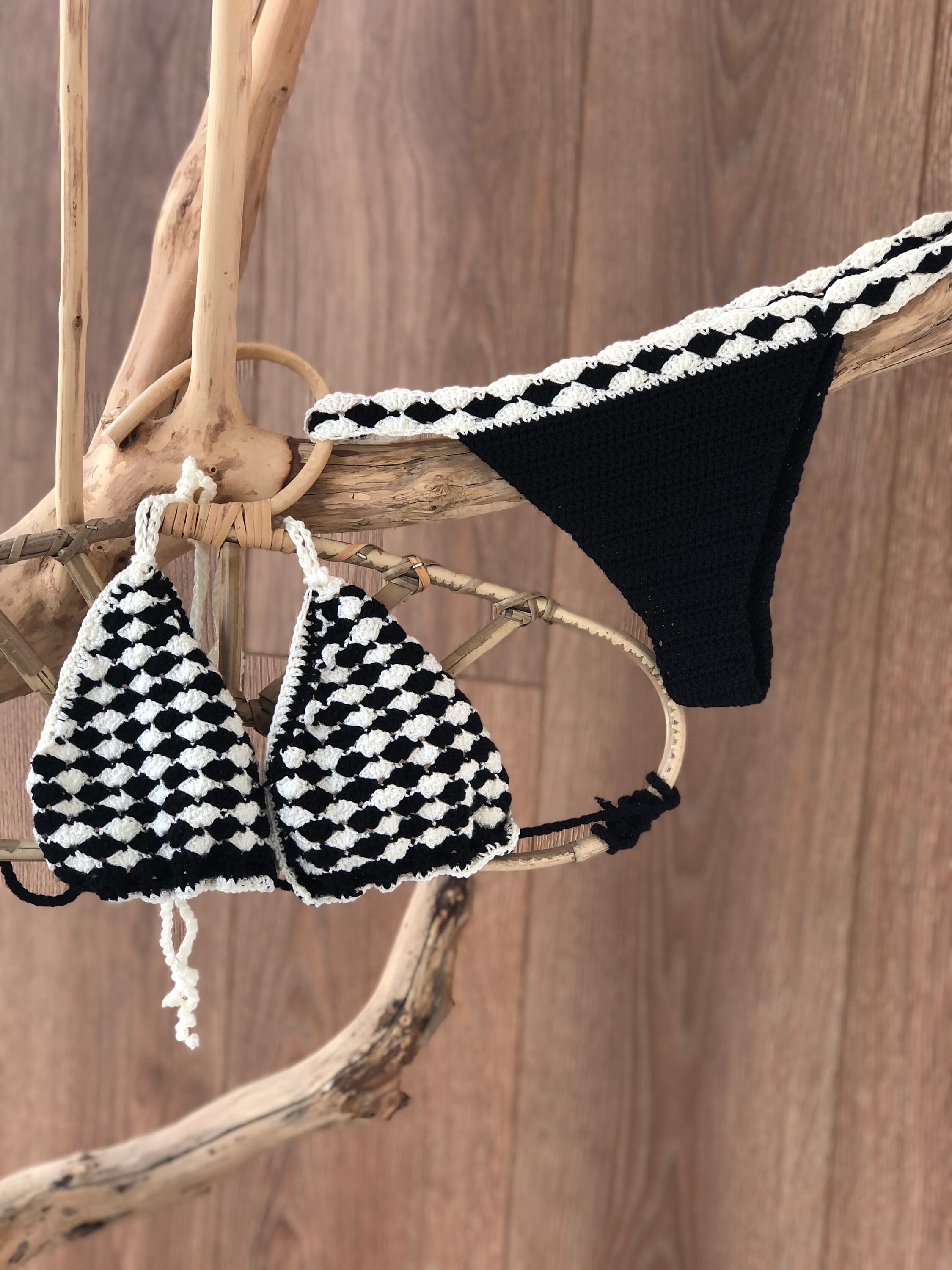 Crochet Bikini Set Crochet Bikini Bikini Set Crochet Swimsuit Bathing ...