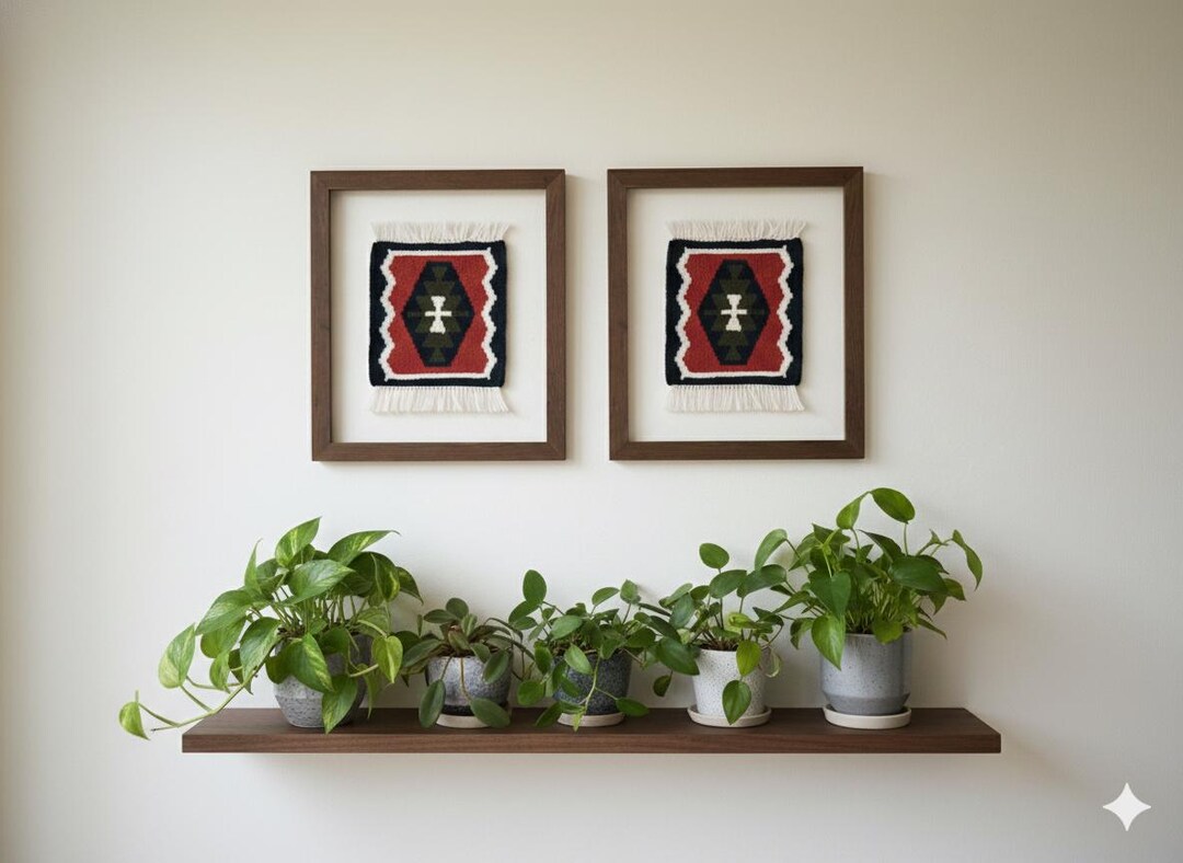 Serbia Kilim Pirot Rug Sandzak Cilim Woven Coaster House Warming Gift ...