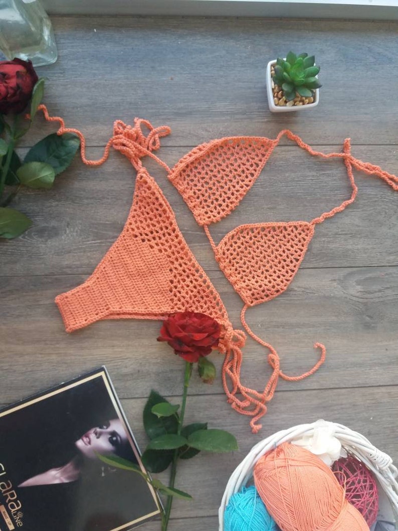 Crochet Bikini Set Crochet Bikini Bikini Set Crochet Swimsuit - Etsy