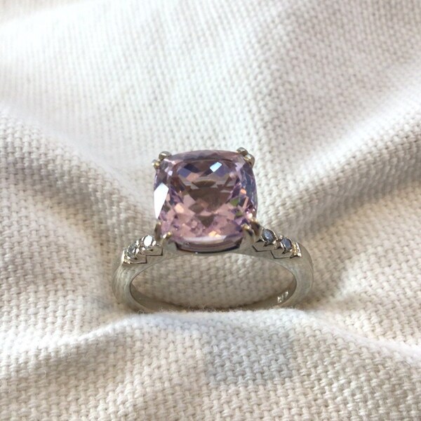 Kunzite Ring - Etsy