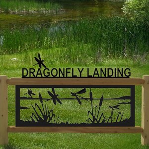 Dragonfly Outdoor Sign - Etsy