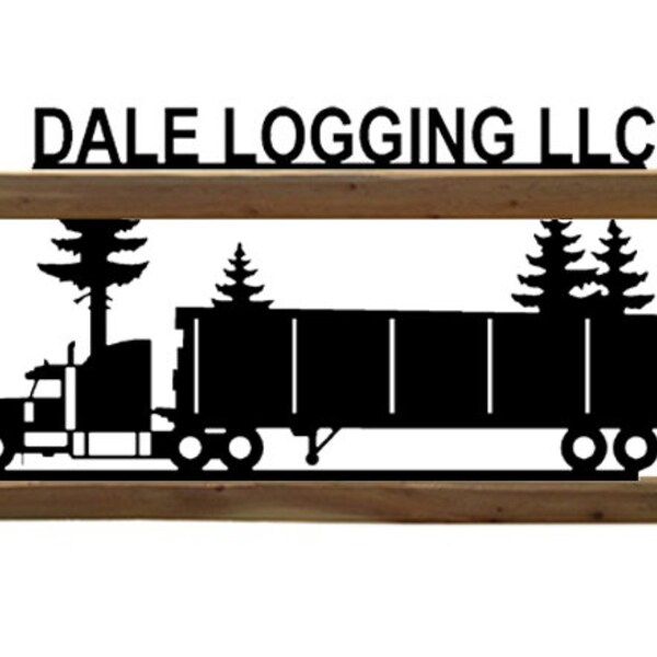 Log Truck Signs - Etsy