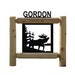 Moose Cedar Log Outdoor Sign - Etsy