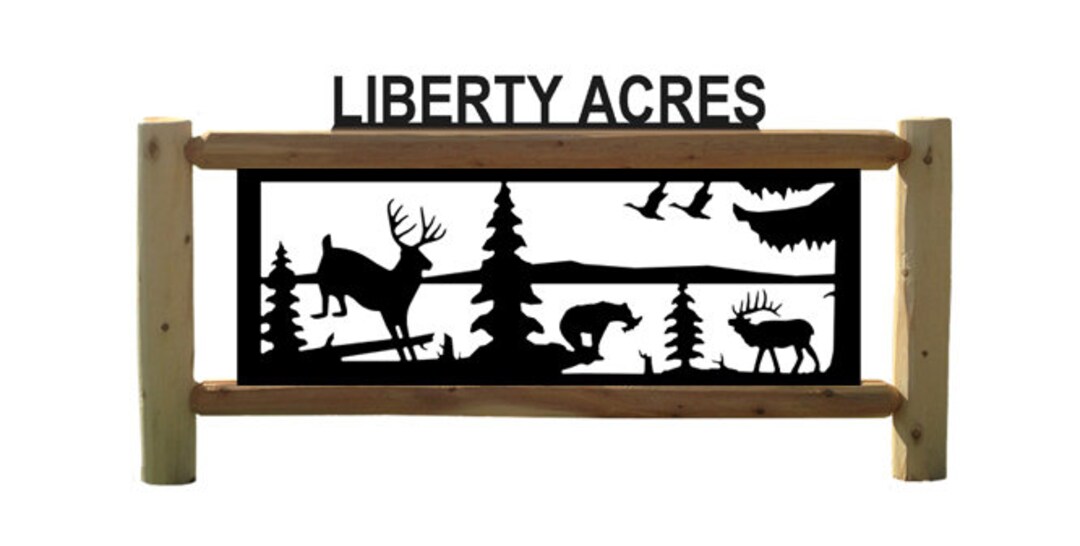 Whitetail Deer Outdoor Sign - Etsy