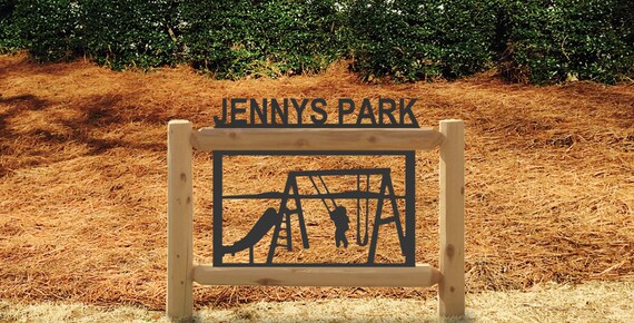 Playground Equipment Childrens Signs | Etsy