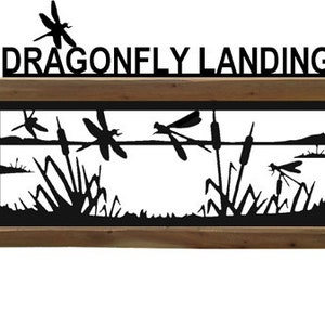 Dragonfly Outdoor Sign - Etsy