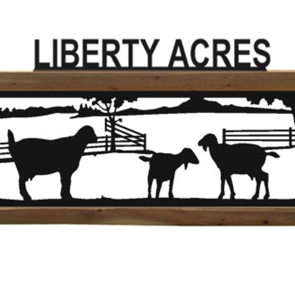 Goat Signs Outdoor - Etsy