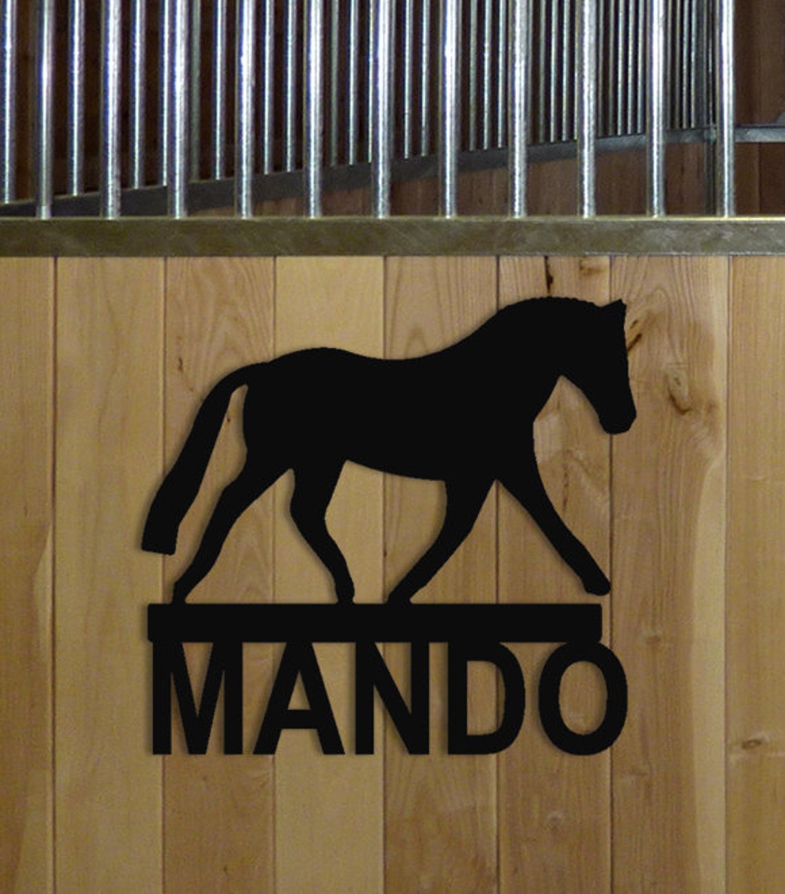 Percheron Horse Stall Sign | Etsy