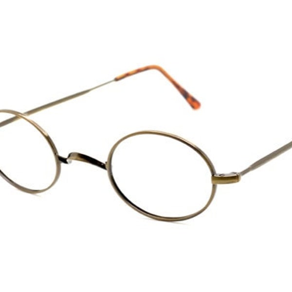 Oval Saddle Bridge Glasses - Etsy