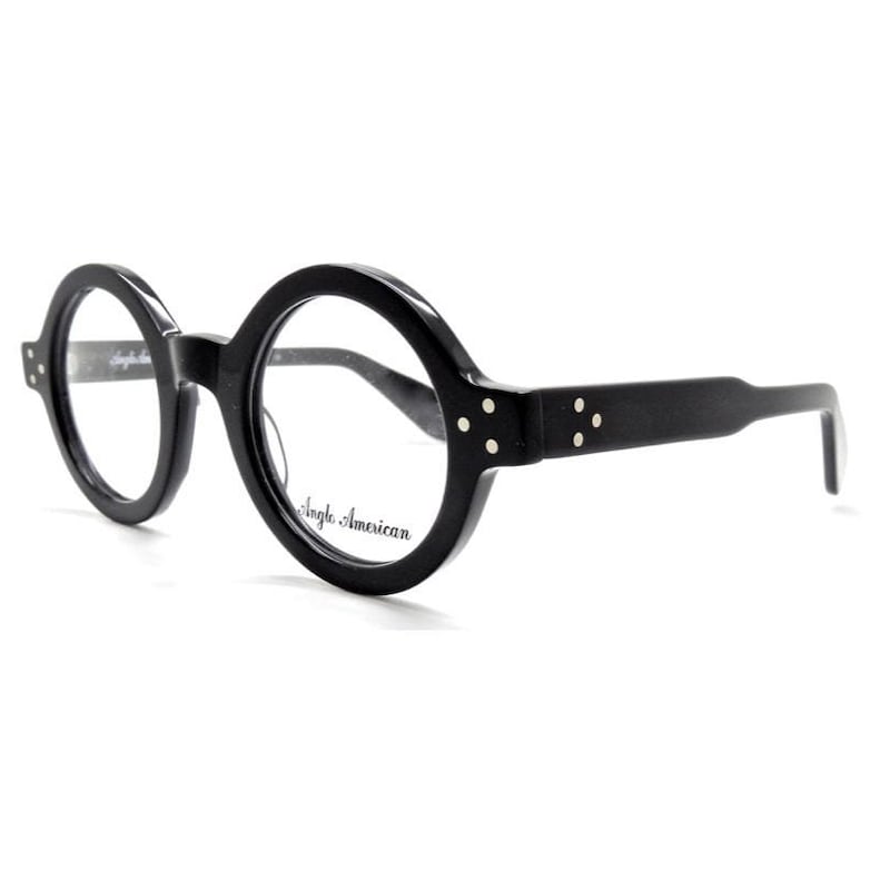 Vintage Round Glasses Etsy