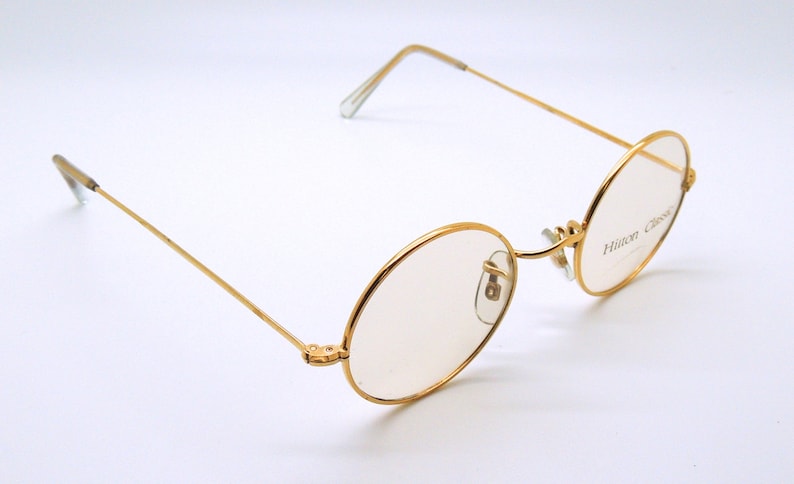 True Round Glasses HILTON CLASSIC Eyewear by Savile Row 44mm | Etsy