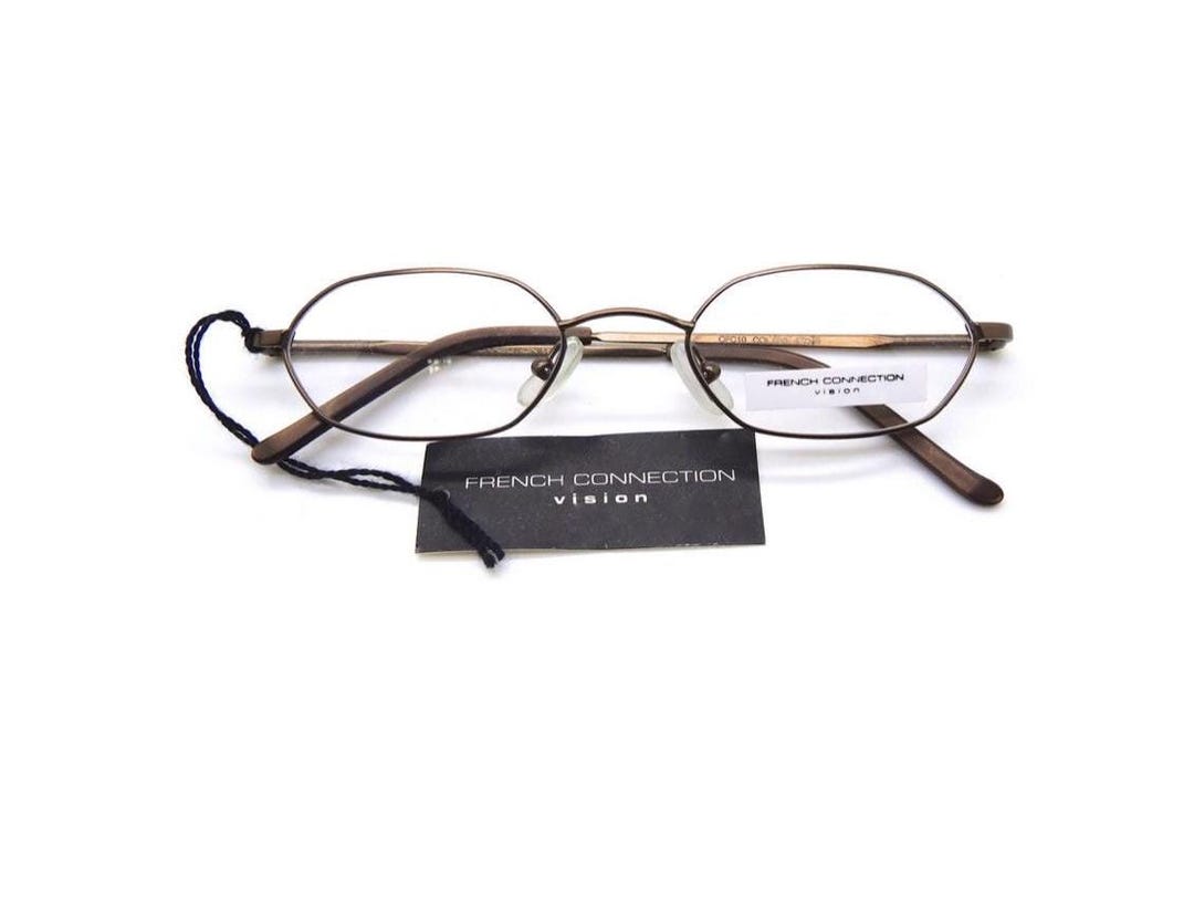 FCUK Small Hexagonal Glasses Vintage Designer Prescription Eyewear in A ...