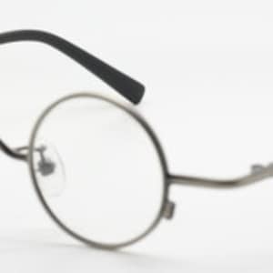 Antique Silver Small Style Round Spectacles by Beuren 32mm - the ...
