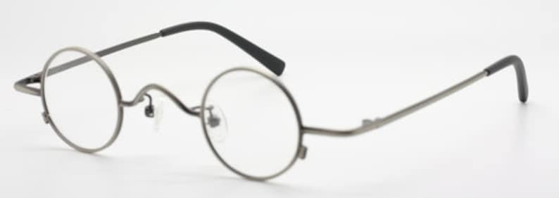 Antique Silver Small Style Round Spectacles by Beuren 32mm - Etsy